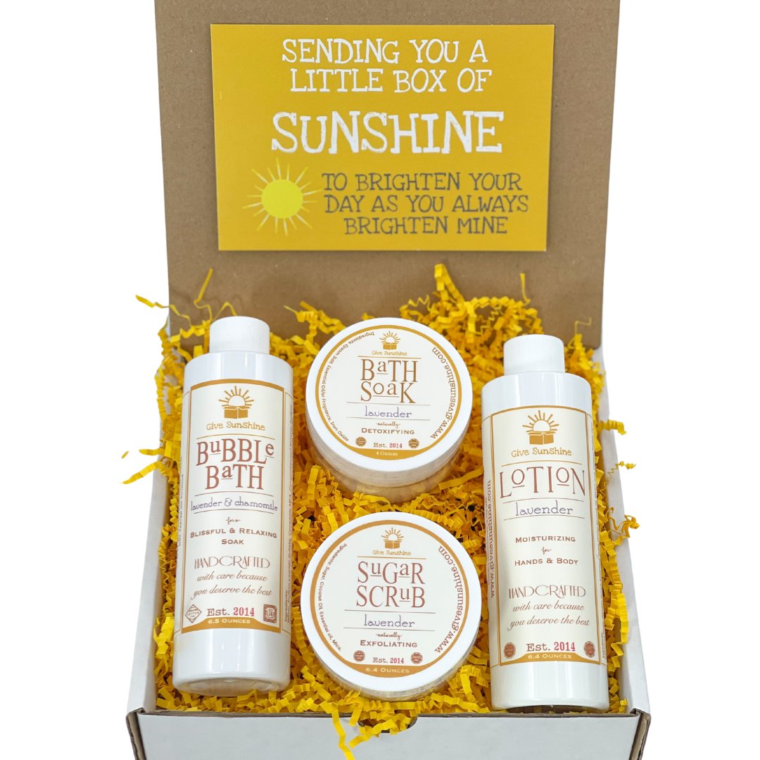 Spa & Relaxation Boxes – Give Sunshine
